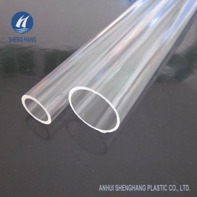 China Clear Acrylic PMMA Cylinder Transparent Plexiglass Pipe 80mm Outer Diameter for sale