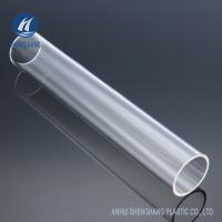 China Clear Acrylic PMMA Cylinder Transparent Plexiglass Pipe 80mm Outer Diameter for sale