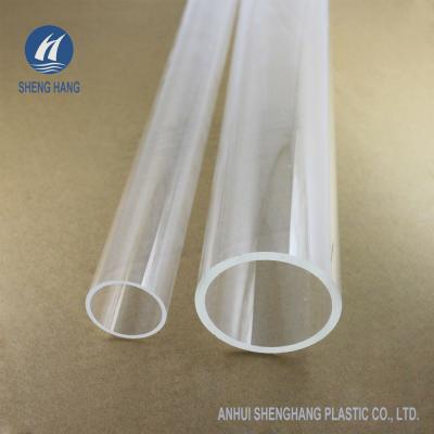 China Hard Plexiglass Extruded Transparent Acrylic Pipe Customized Size for sale
