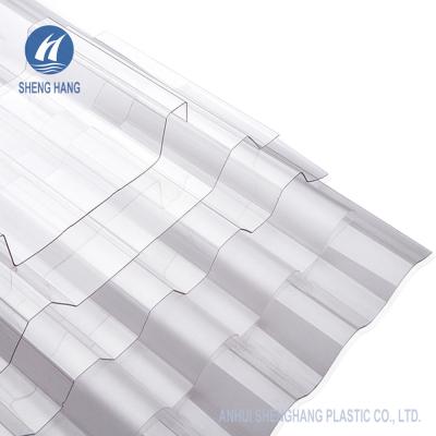 China Anti UV 3m Corrugated Polycarbonate Roofing Sheets 0.8mm-3.0mm for Greenhouse for sale