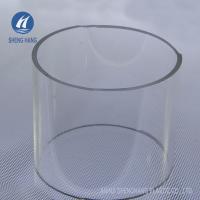 China PMMA Cast Acrylic Tube Transparent 100mm OD Wear Resistant Custom Lengths for sale