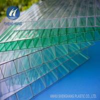 China Sabic Lexan 12mm Twin Wall Polycarbonate Sheet Anti Fire Crack Proof UV Resistant for sale