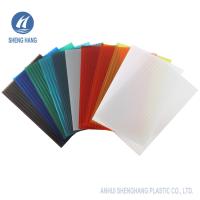 China Polycarbonate Twin Wall Roofing Sheet 4mm to 10mm UV Protected Custom Colors for sale