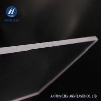 China Solid Polycarbonate Sheet 1220x2440mm High Impact Strength UV Protection PC Board for sale