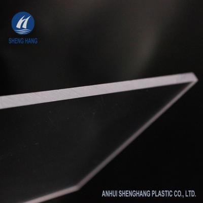 China Solid Polycarbonate Sheet 1220x2440mm High Impact Strength UV Protection PC Board for sale
