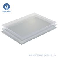 China Solid Polycarbonate Sheet 1220x2440mm High Impact Strength UV Protection PC Board for sale