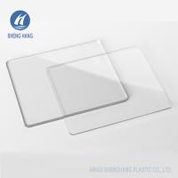 China 3mm Transparent Polycarbonate Solid Sheet UV Stabilized ISO9001 1220x2440mm for sale