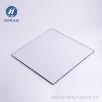 China 3.3ft 5.9ft 6mm Polycarbonate Solid Sheet Roofing Panels Uv Protection Anti Flame for sale