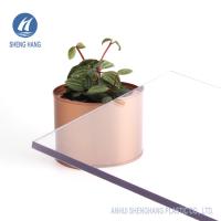 China Fire Resistant Transparent PC Sheet 10mm 2050x3050mm Solid Polycarbonate Roofing Panel ISO SGS for sale
