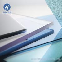 China Solid Polycarbonate Sheet 2mm 3mm Impact Resistant Lexan Roofing Panels UV Coated for sale