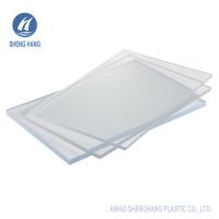 China Clear Polycarbonate Solid Sheet 50 Micron UV Protection 4x8ft for sale