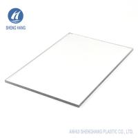 China Clear Polycarbonate Solid Sheet 50 Micron UV Protection 4x8ft for sale