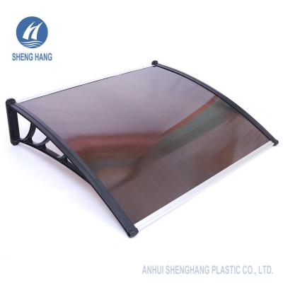 China OEM Outdoor Polycarbonate Awnings Plastic Bracket for sale