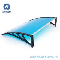 China Window Front Door PC Polycarbonate Plastic Awning 1200*800mm Eco Friendly for sale