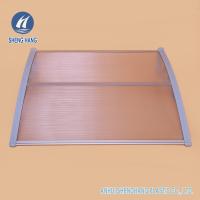 China Polycarbonate PC Awning 1200mm Width 1000mm Depth Outdoor Patio Canopy for sale