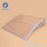 China Polycarbonate PC Awning 1200mm Width 1000mm Depth Outdoor Patio Canopy for sale