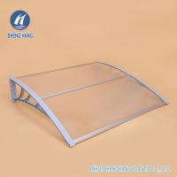 China Polycarbonate PC Awning 1200mm Width 1000mm Depth Outdoor Patio Canopy for sale