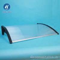China 1500x1000mm Polycarbonate Door Canopy Kit 5mm Twin Wall Anti Corrosion for sale