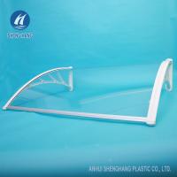 China 1.6m Polycarbonate Awning PC Window Door Canopy 2.5mm 3.0mm Solid Sheet for sale