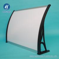 China European Style Polycarbonate Door Window Awning 600mm Depth 1000mm Width Outdoor Canopy for sale