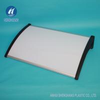 China European Style Polycarbonate Door Window Awning 600mm Depth 1000mm Width Outdoor Canopy for sale