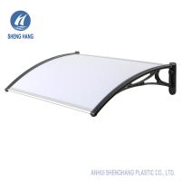 China Opal White PC Window Poly Carbonate Canopy Awnings Fireroof Durable for sale