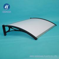 China Opal White PC Window Poly Carbonate Canopy Awnings Fireroof Durable for sale