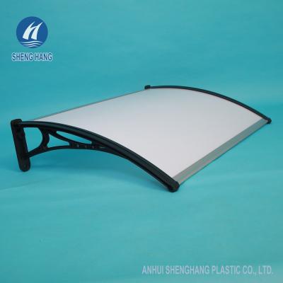 China Opal White PC Window Poly Carbonate Canopy Awnings Fireroof Durable for sale
