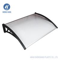 China 1.2*1m PC Polycarbonate Plastic Awning Wearproof for sale