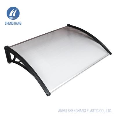 China 1.2*1m PC Polycarbonate Plastic Awning Wearproof for sale