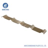 China UL94 V2 Polycarbonate Corrugated Sheet 1000mm Brown Fire Resistant Roof Panel for sale