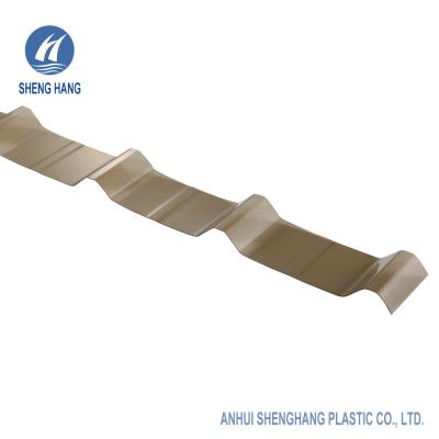 China 6000mm Greenhouse Roofing Panel Lightweight Corrugated PC Sheet for sale
