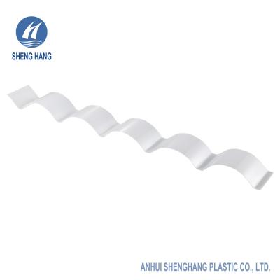 China Clear Heavy Duty Corrugated Polycarbonate Roofing Sheet 1.2mm Thick Wearproof for sale