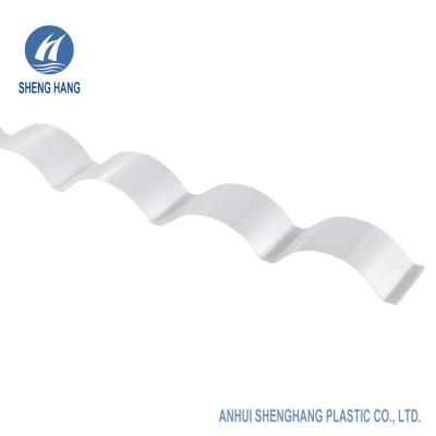 China ODM 1mm Corrugated Polycarbonate Panels Plastic Roofing for sale