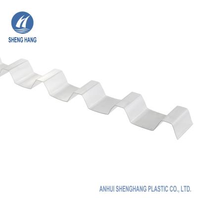 China OEM 16 Ft Corrugated Polycarbonate Roof Panels UV Protection 50 Micron for Warehouses for sale