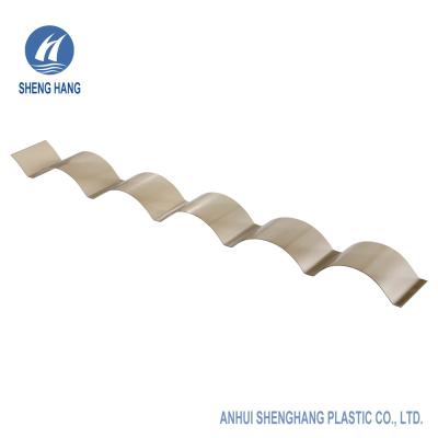 China UL94 V2 Corrugated Polycarbonate Sheet UV Coating 0.8mm 3.0mm Roof Panel for sale
