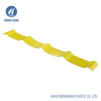 China UL94 V2 Corrugated Polycarbonate Sheet UV Coating 0.8mm 3.0mm Roof Panel for sale