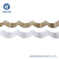 China SGS Approved Corrugated Polycarbonate Sheet 0.8mm 900mm Plastic Roofing Panel for sale