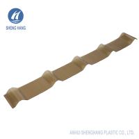 China Clear Corrugated Polycarbonate Greenhouse Roof Panels 0.8mm 50um Anti UV for sale