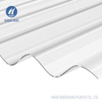 China Sabic Translucent 4m Corrugated Polycarbonate Sheet Waterproof Plastic Roofing for sale