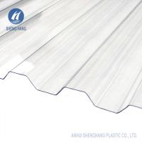China Sabic Clear Corrugated Polycarbonate Roof Panel 0.8mm-3.0mm W900mm for Greenhouse for sale