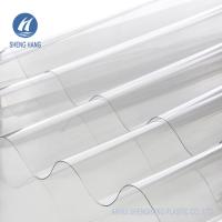 China Sabic Clear Corrugated Polycarbonate Roof Panel 0.8mm-3.0mm W900mm for Greenhouse for sale