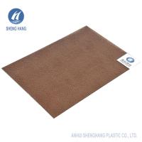 China 2.5mm UL94 V0 Embossed Polycarbonate Sheet Coloured Anti Impact 1220x2440mm for sale