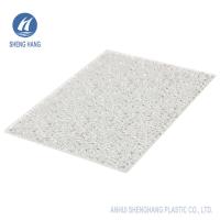 China 2mm Diamond Solid And Textured Polycarbonate Sheets 50 Micron UV Resistant Coated for sale