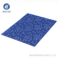 China Orange Green Diamond Embossed Polycarbonate Sheet 3mm Waterproof for sale
