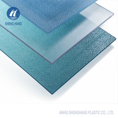 China Frosted Polycarbonate Sheet 4x8 Lightweight Unbreakable 2mm 10mm Custom Sizes for sale