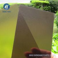 China Frosted Polycarbonate Sheet 4x8 Lightweight Unbreakable 2mm 10mm Custom Sizes for sale