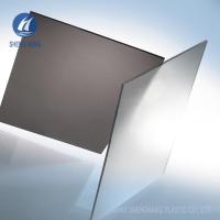 China Frosted Polycarbonate Sheet 2mm Fireproof UV Protection 50 Micron Embossed Panel for sale