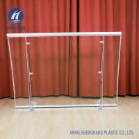 China 55x35 Inch Curved Polycarbonate Canopy Awning with Aluminum Bracket 1400mm Width for sale