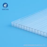 China 12mm Hollow Core Polycarbonate Sheet Board Facade UV Proof Durable for sale